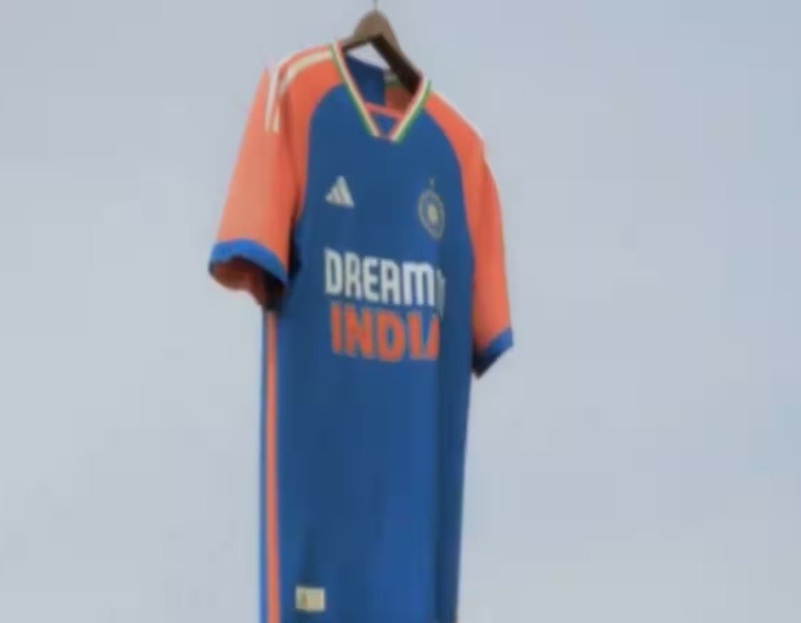 Team India's T20 World Cup jersey was launched in a novel way - Mizoram ...