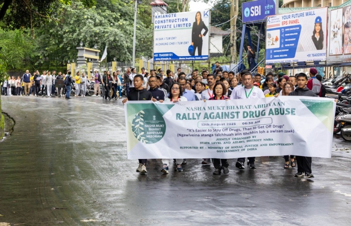 Mizoram intensifies anti-drug drive in Aizawl with district-wide ...