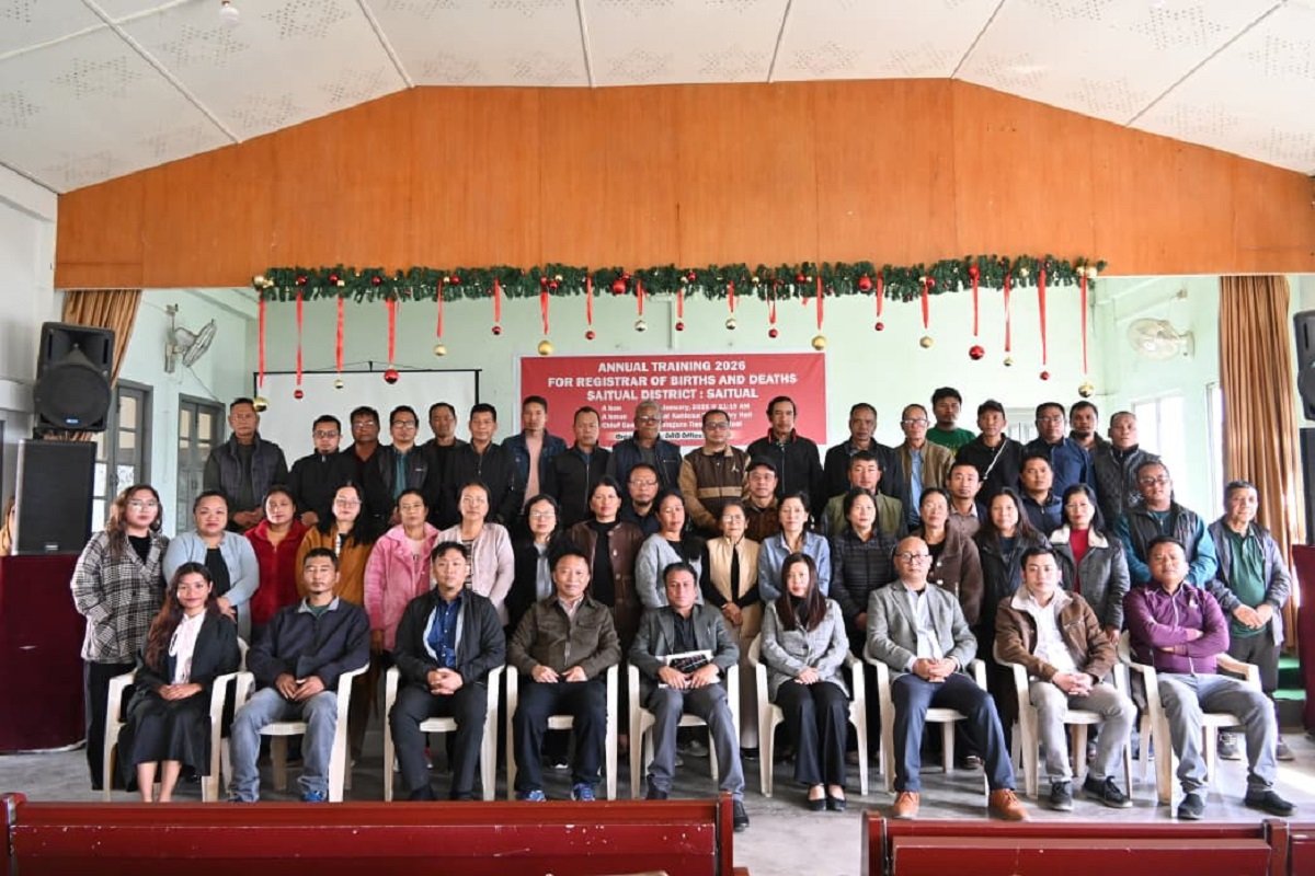 Saitual District Civil Registration System RBD Annual training 2026 ...